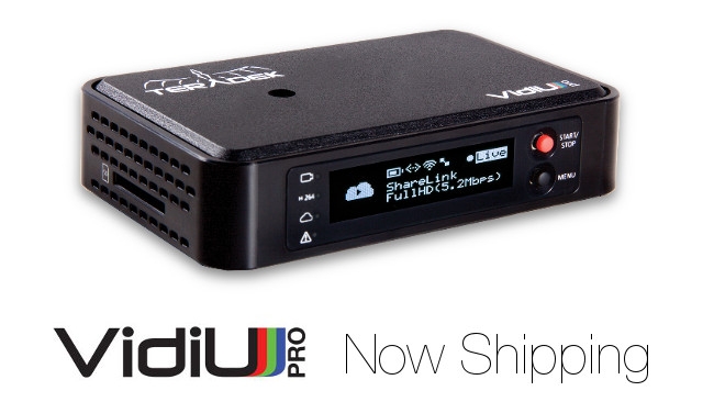 Teradek's VidiU Pro all-in-one streaming device now shipping