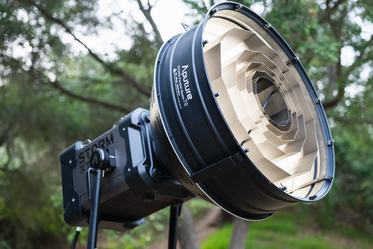 STORM Parallel Beam 70 & Spotlight Mini Accessories Unveiled by Aputure