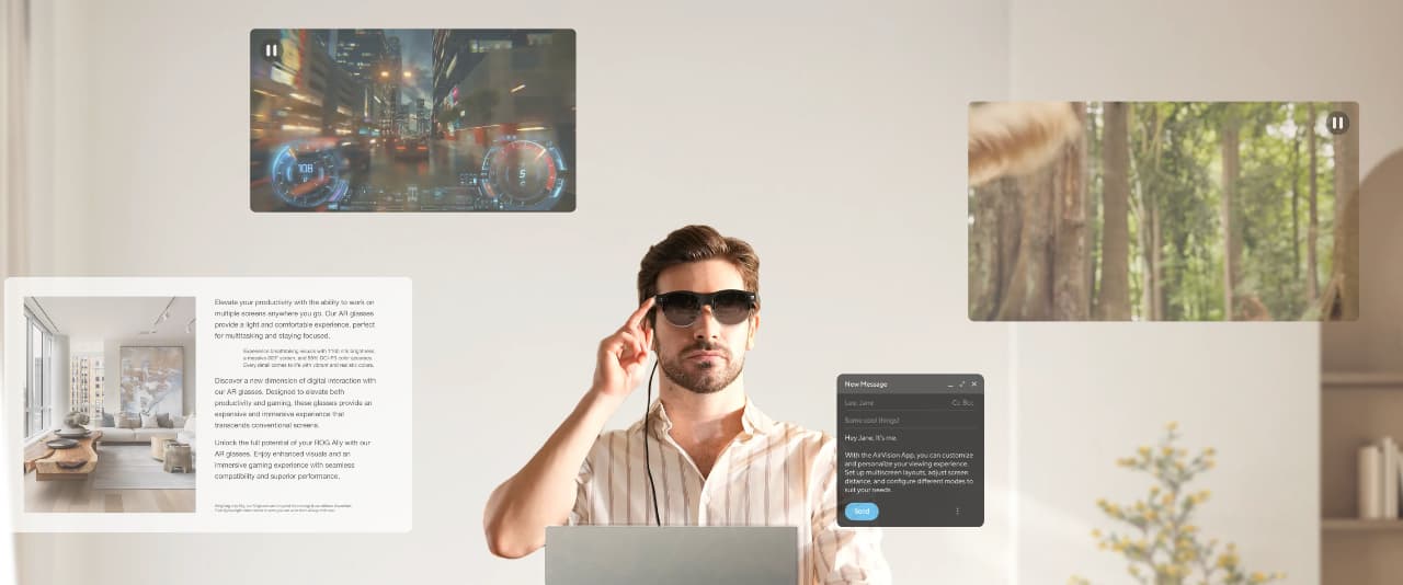 Hands-on with the ASUS AirVision M1: A glimpse into the future of ...