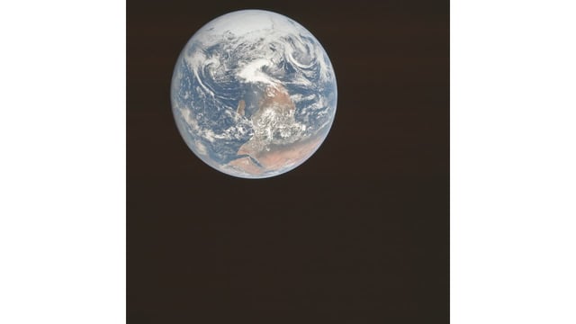 A tale of two photos: Artemis II's Hello World and Apollo 17's Blue Marble