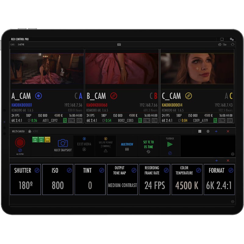 RED’s new Control Pro app - camera control for a price