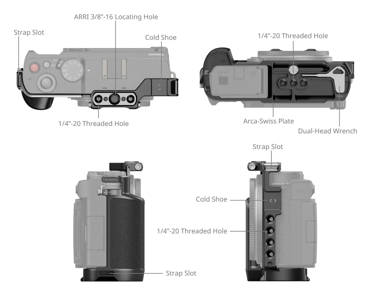 SmallRig intros accessory ecosystem for Panasonic Lumix S9