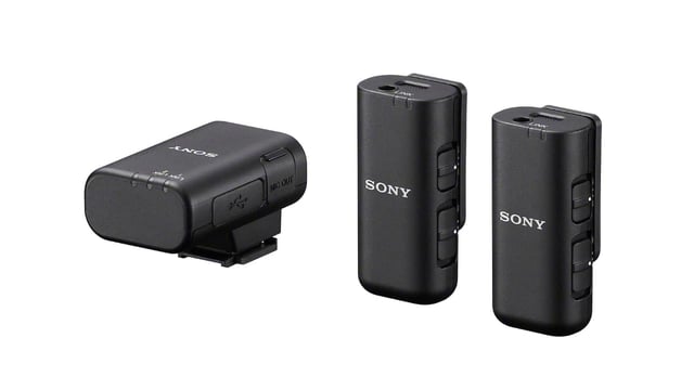 Sony launches three new lightweight wireless mics
